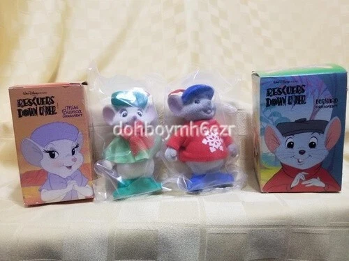 MCDONALD'S KIDS HAPPY Meal Toy 1990 Rescuers Down Under Bernard Miss ...