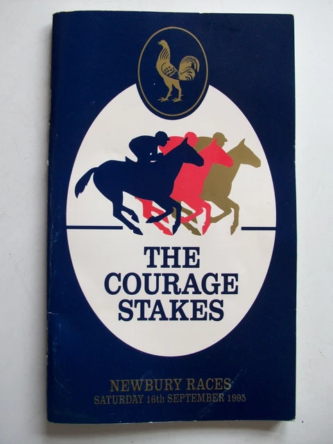 NEWBURY RACES THE COURAGE STAKES 16/9/95 Steve Davis Autograph **GC** £ ...