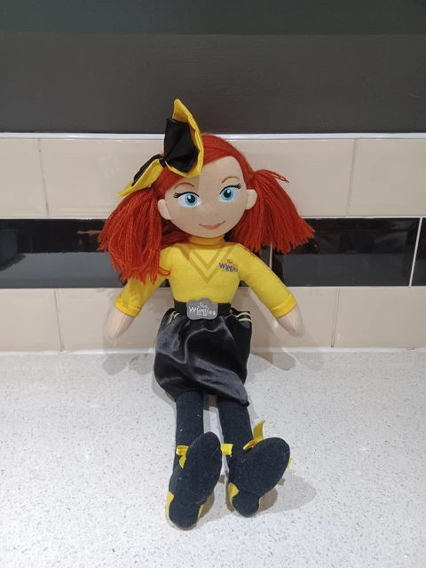 THE WIGGLES LARGE Emma Yellow girl wiggle soft toy plush doll £15.99 ...