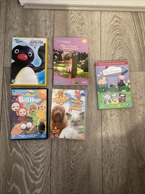 DVD BUNDLE Mixed Waffle Ben & Holly Teletubbies PINGU In the Night ...