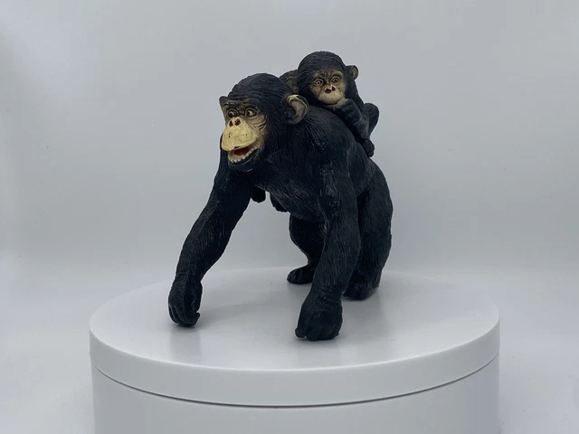 AAA ELC EARLY Learning Centre Chimpanzee & Baby Animal Toy Figure ...