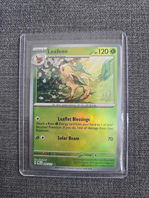 005/131 - MASTERBALL Leafeon - Prismatic Evolutions MasterBall. Pack ...