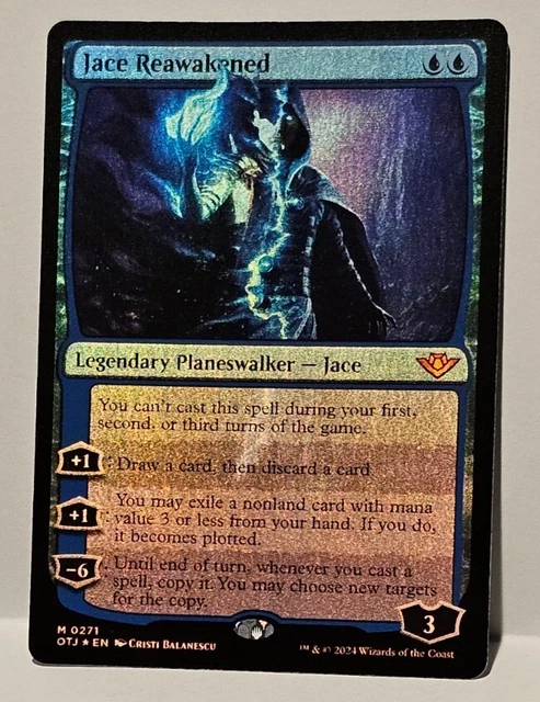 MTG MAGIC THE Gathering - Jace Reawakened FOIL - Outlaws OTJ - Neuf/m ...
