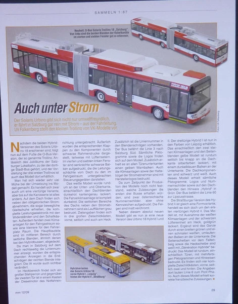 O-BUS SOLARIS TROLLINO 18 Salzburg von VK-Modelle....ein Modellbericht ...