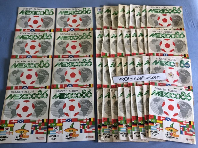 PANINI WORLD CUP Mexico 86 Football Stickers - Pick or choose your ...
