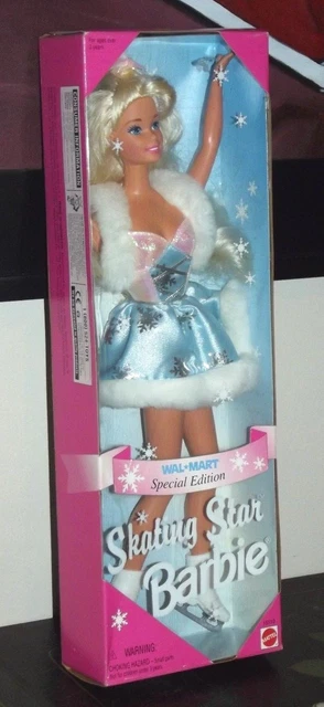 POUPÉE BARBIE ANNÉES 1990 en boîte Skating Star Walmart édition spéciale EUR 16,42 - PicClick FR
