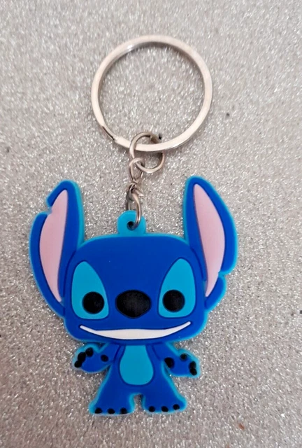 VINYL PVC STICH Lilo And Stitch Keyring Key Ring Chain Disney Keys ...