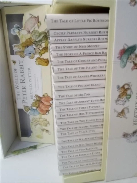 THE WORLD OF Peter Rabbit - Beatrix Potter Complete Collection 23 Book ...