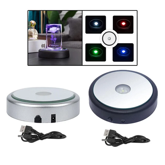 LED DISPLAY BASE Display Rack LED Display Stand for Bottles Figurines ...