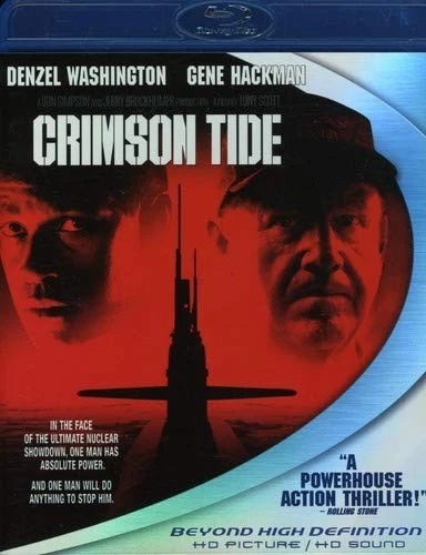 Crimson Tide Blu Ray Denzel Washington Gene Hackman George Dzundza