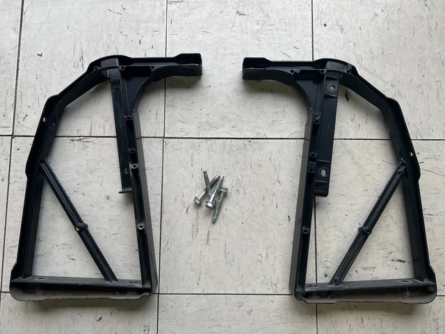 2 EZGO TXT Golf Cart Factory Front Seat Support Brackets 1996-up WITH ...