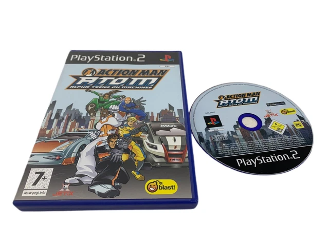 ACTION MAN ATOM: Alpha Teens on Machines PlayStation 2 PS2 Jeu UK PAL ...