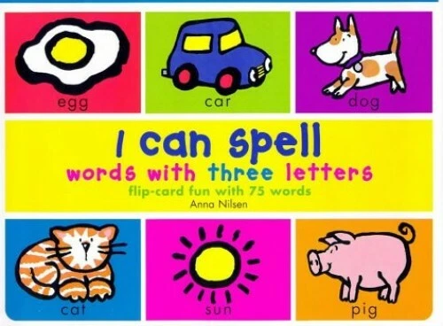 I CAN SPELL Words with Three Letters by Nilsen, Anna 075340172X FREE ...