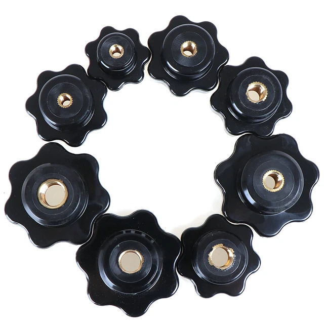 M5/M6/M8/M10/M12 FEMALE THREAD Seven Star Shaped Head Clamping Nuts Knob W4SQ $1.84 - PicClick CA