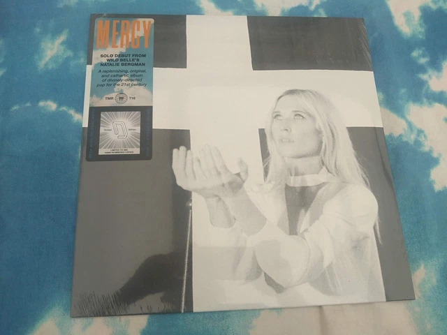 NATALIE BERGMAN - Mercy - Dinked Edition Blue Vinyl LP Third Man ...