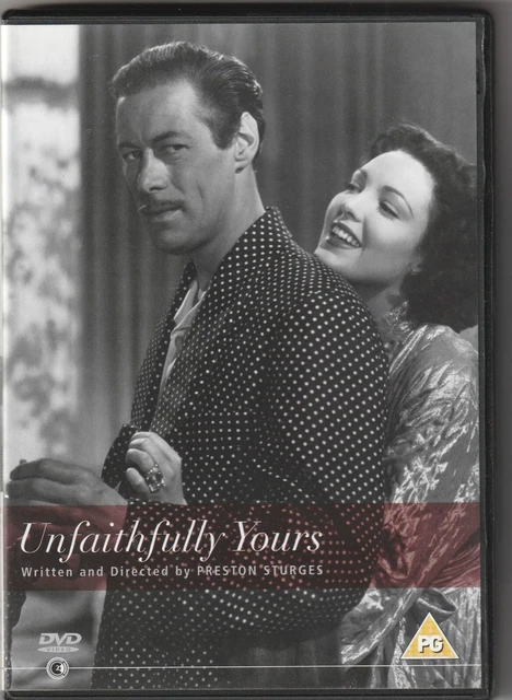 UNFAITHFULLY YOURS DVD Region 0 Rex Harrison Linda Darnell Preston ...