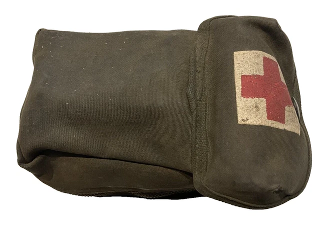 ORIGINAL WWII TYPE U.S. Army Air Force USAAF Aeronautics First Aid Kit ...