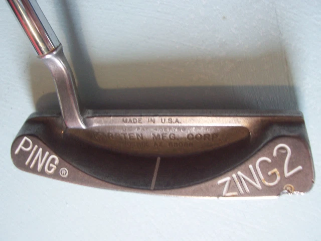PING ZING 2 Putter, Original Karsten, Vintage Putter, Stainless Steel ...