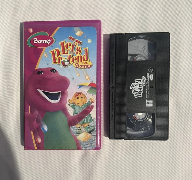 BARNEY: LET’S PRETEND (2004) | VHS Tape | Clamshell Release $4.99 ...