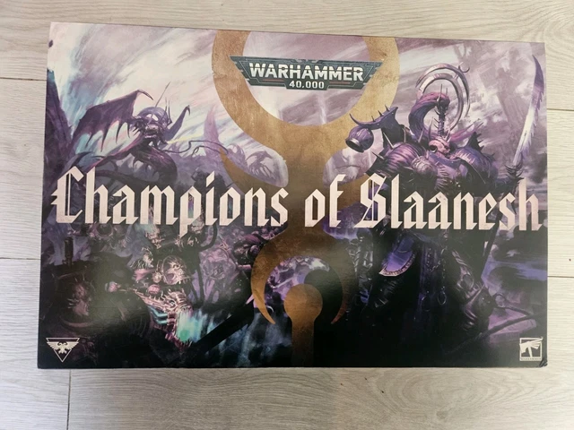 CHAMPIONS OF SLAANESH Army Set Emperors Children Warhammer 40k Brand ...