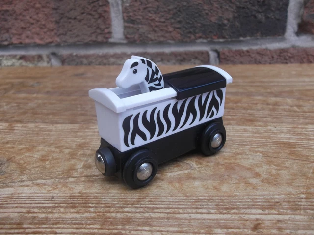 THOMAS THE TANK Engine & Friends Compatible - WOODEN TRACK - BRIO ZEBRA ...