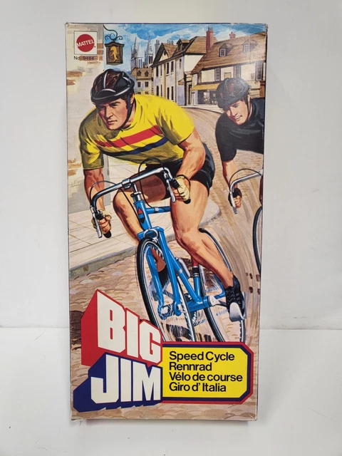 MATTEL BIG JIM road bike, for hobbyists, rare, with original packaging ...
