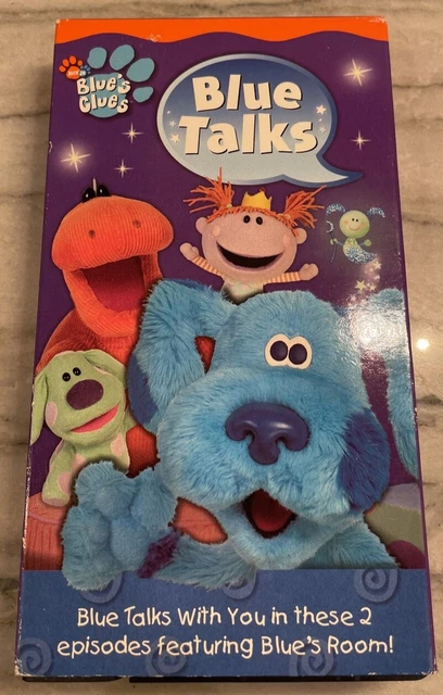 BANDE VHS BLUES Clues Blue Talks 2004 Homeschool Joe Preschool 2 ...