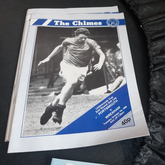 PORTSMOUTH FOOTBALL CLUB 60 X 1980s Vintage Chimes Programmes Magazines ...