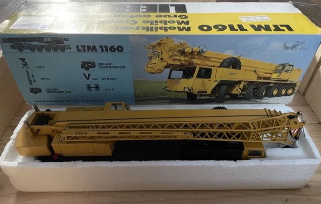 CONRAD 1/50 SCALE LIEBHERR LTM 1160 Mobile Crane Diecast Model MB £94. ...