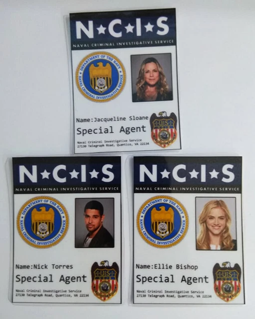 ID CARD REPLICA Prop Ncis Fan Made EUR 5,00 - PicClick FR