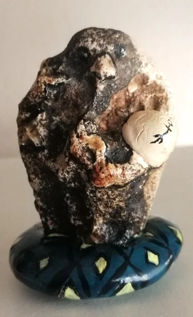 SCULPTURE ART BRUT - THUG BIRD & MONSTRE ARLEQUIN (2024) C. HUBER ...