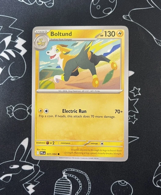 POKÉMON TCG BOLTUND 031/094 Phantasmal Flames Regular Common Card £1.16 ...