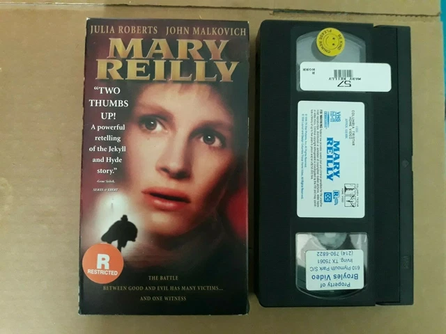 MARY REILLY (VHS, 1996) 11053. Julia Roberts, John Malkovich. Genre ...