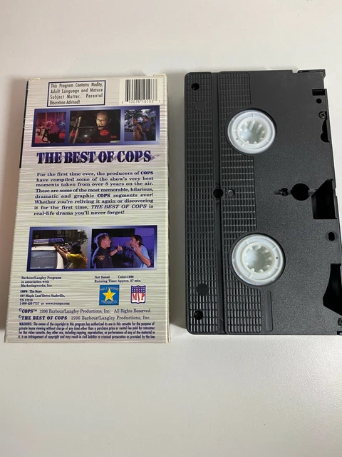 THE BEST OF Cops Uncensored VHS $3.99 - PicClick CA