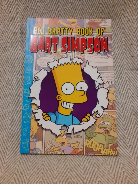 BIG BRATTY BOOK of Bart Simpson; Bart Simp- 0060721782, paperback, Matt ...