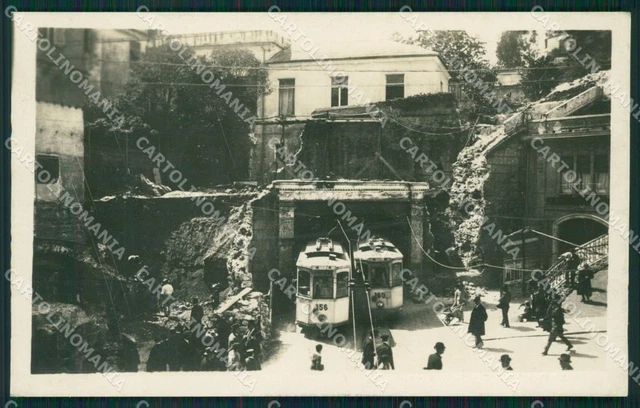 GENOVA CITTÀ PIAZZA Portello Tram Foto cartolina QZ5442 EUR 25,00 ...