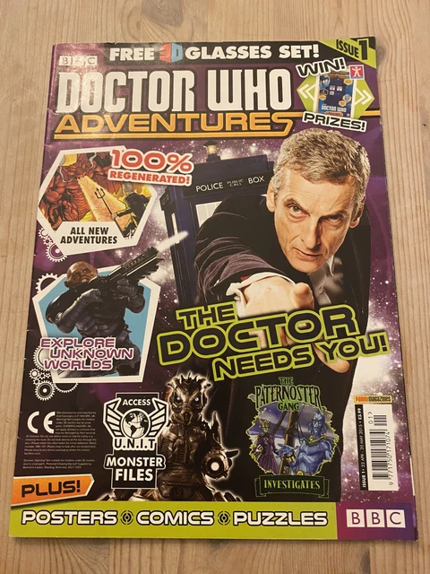 BBC DOCTOR WHO Adventures Magazine Issue 1 , April - May 2015 £8.63 ...