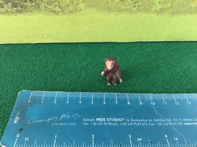 VINTAGE BRITAINS ERA Lead Zoo. A Monkey Sitting With Arms Stretching.1/ ...