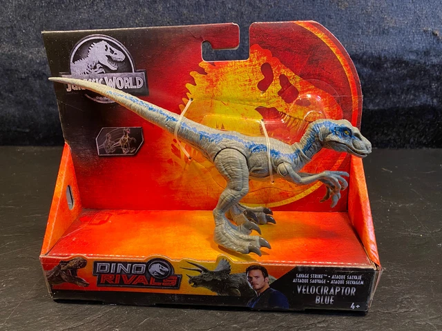 JURASSIC WORLD DINO Rivals VELOCIRAPTOR CHARLIE Attack Pack Dinosaur ...