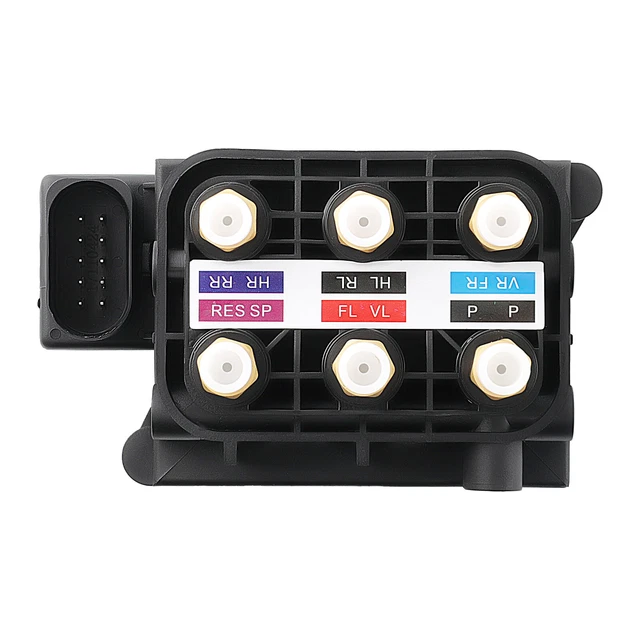1X AIR SUSPENSION Solenoid Valve Block 4F0616013 For A6 C6/4F2 04-11 ...