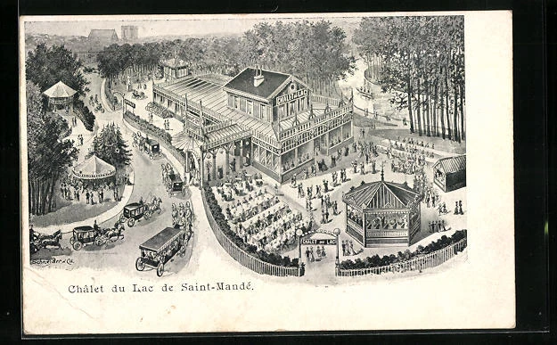 CPA SAINT-MANDÈ, CHALET du Lac EUR 7,00 - PicClick FR