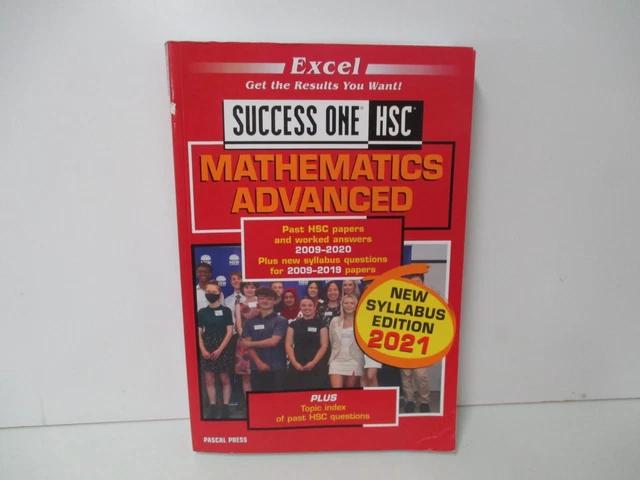EXCEL SUCCESS ONE HSC Mathematics Advanced 2021 Edition $21.00 ...
