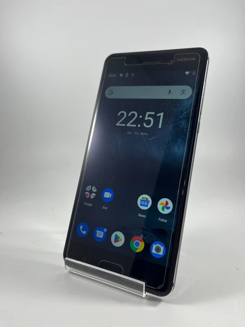 NOKIA 6 TA-1033 Smartphone Top État SIM Débloqué Plein Fonctionnel ...