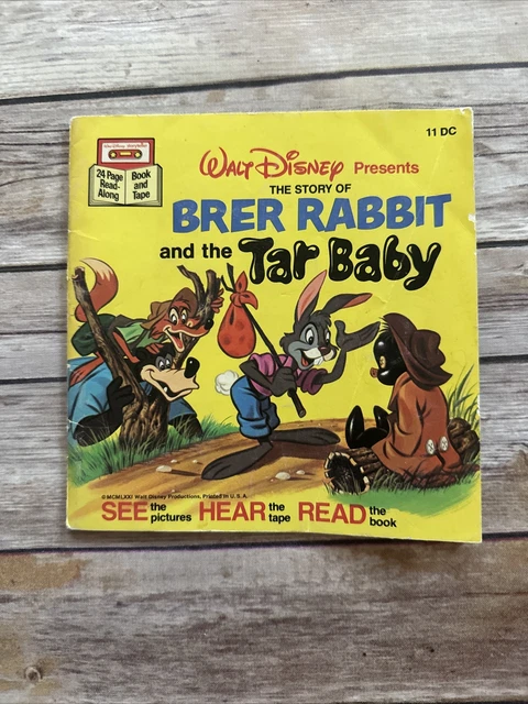 DISNEY'S BRER RABBIT and the Tar Baby, See/Hear/Read 1971 - BOOK ONLY ...