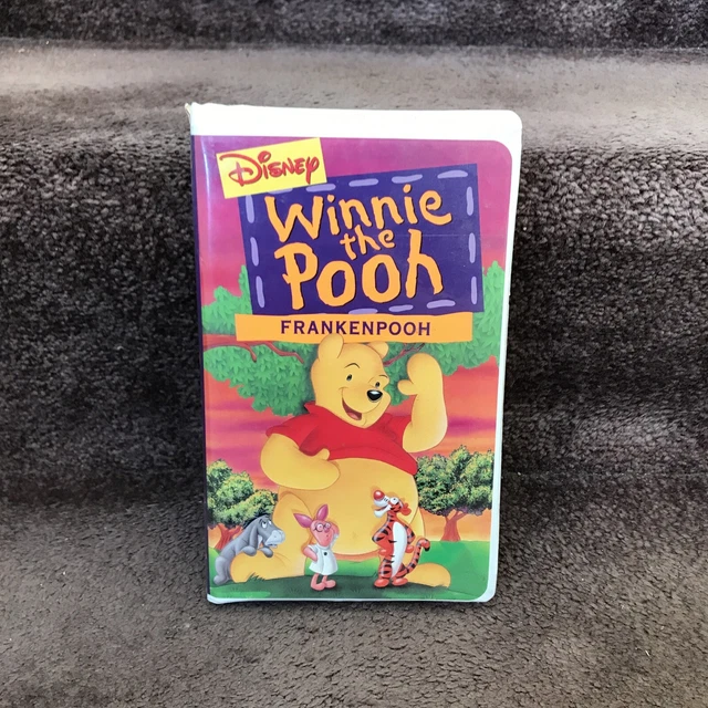 WALT DISNEY WINNIE The Pooh Frankenpooh VHS CLAMSHELL EEYORE TIGER ...