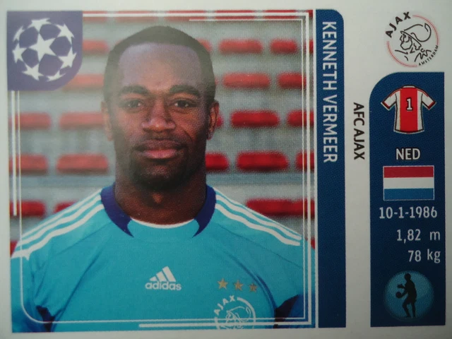 PANINI 244 KENNETH Vermeer Ajax Amsterdam UEFA CL 2011/12 EUR 1,39 ...