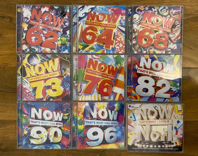 NOW THAT’S WHAT I Call Music CD Bundle X9 VGC £16.99 - PicClick UK