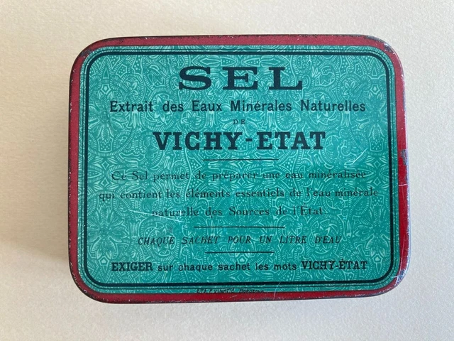 BOÎTE DE COLLECTION ancienne VICHY-ETAT EUR 17,50 - PicClick FR