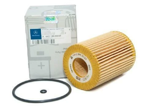 GENUINE MERCEDES-BENZ OM642 oil filter W221 S-Class W212 E-Class CLS ...