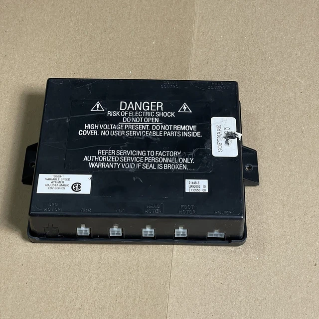 ADJUSTA MAGIC ADJUSTABLE Bed Control Power Control Box Wired E92 Series ...